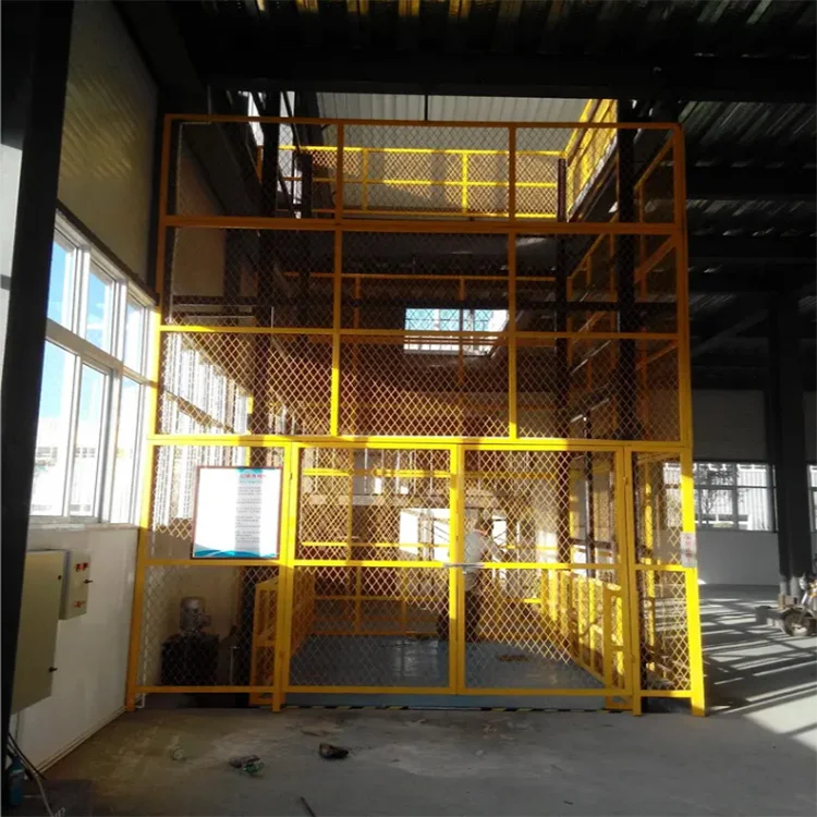Customized 2-10t Electric Hydraulic Cargo Lift,Factory Elevator ...