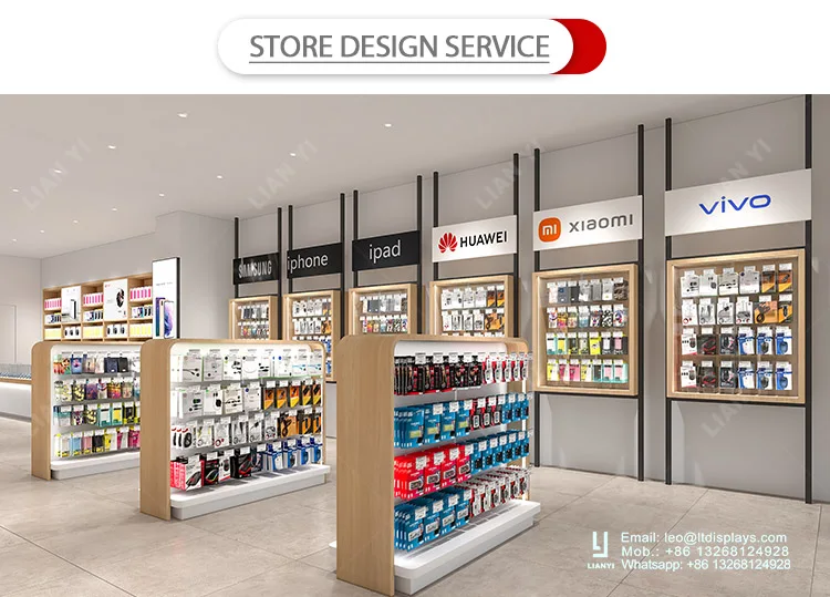Customizable Phone Store Fixtures - Enhance Display & Sales