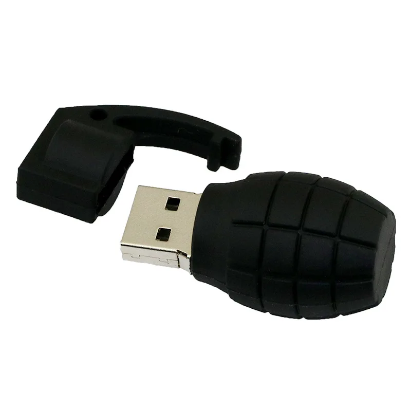 USB Cartoon Gun/grenade Toy - Cool Gift & Creative Storage
