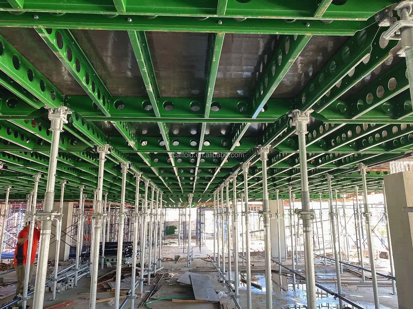 Green Formwork Concrete Slab Formwork Panels with Drop Head