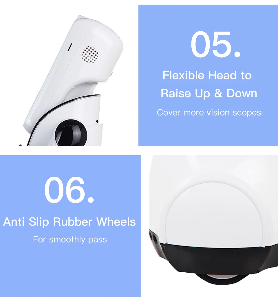 Auto Navigation AI Robot for Office Advertising Reception