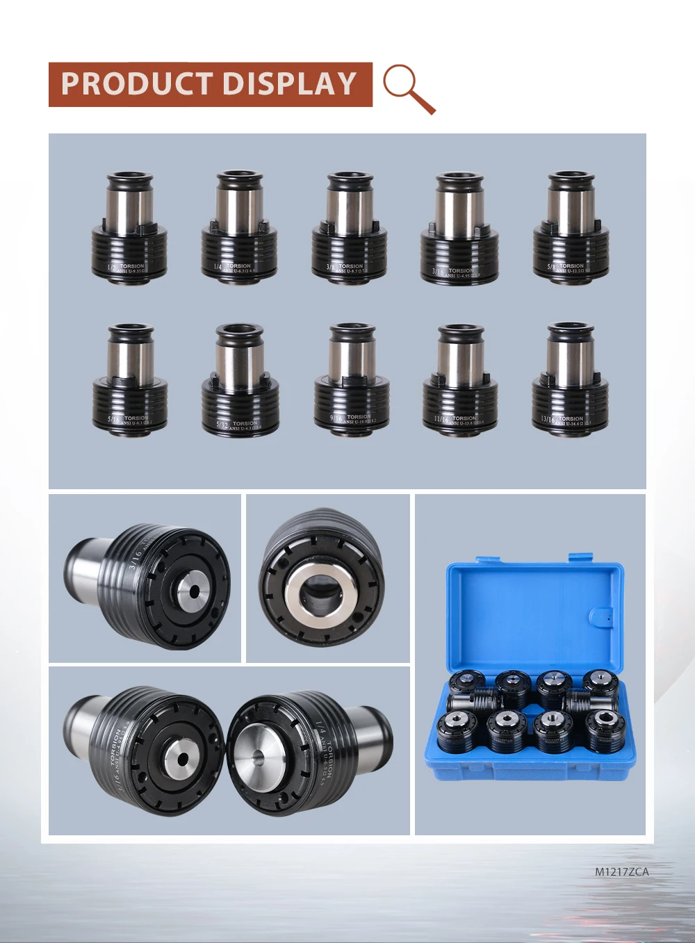 TC820 ANSI Collets Set 10PCS High Precision Quick Change TC820 Tapping ...