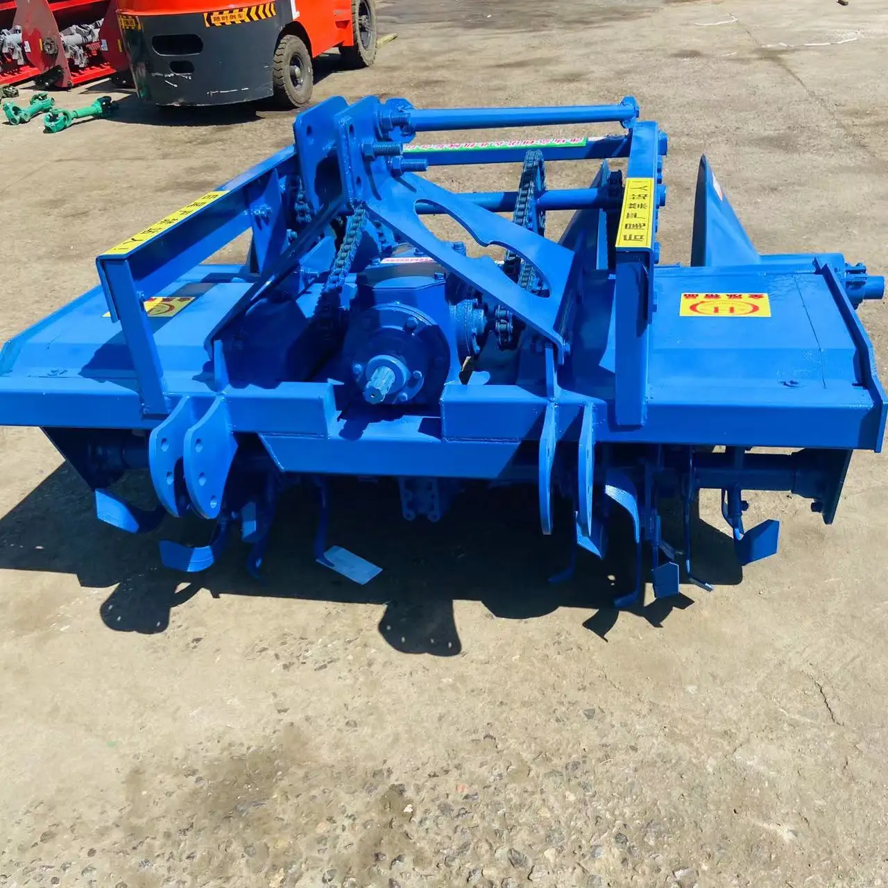 Single/Double Row Rotary Ridger Land Shaper Machine for Vegetable ...
