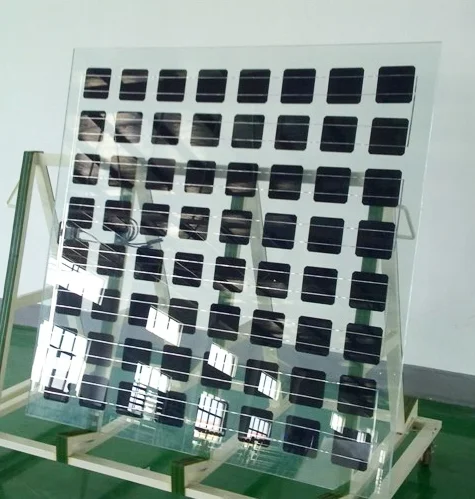 Customized 200w Transparent Glass Solar Panel For Bipv Green House - Buy Solar Panel System ...