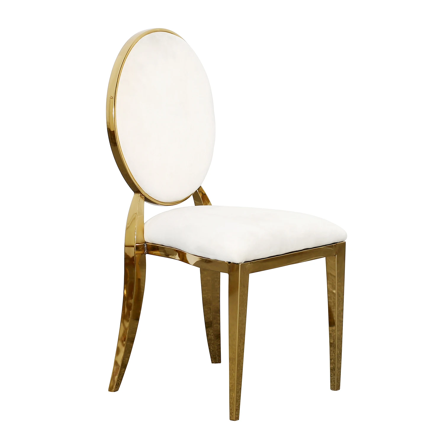 Luxury Party Outdoor Wedding Event Banquet Wedding Gold O Back Chairs ...