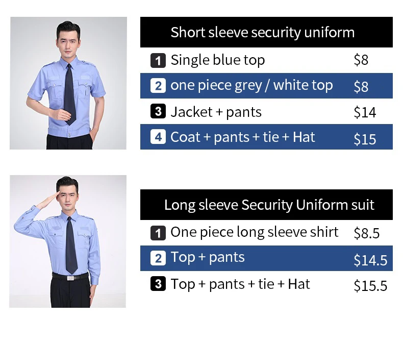 Uniforme Guardias De Seguridad Airport Subway Security Uniform Custom ...