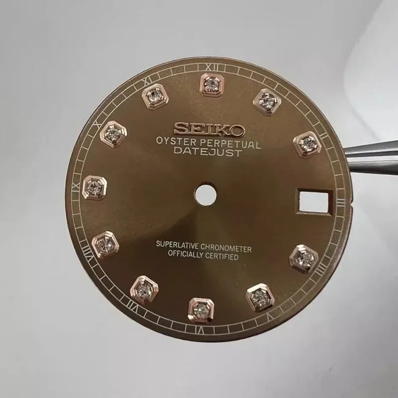 Seiko New Accessories Stone Diamond New Watch 28.5MM Luxury Sun Pattern ...