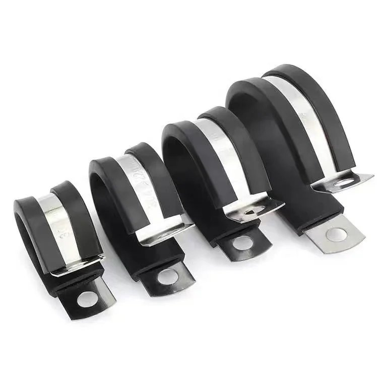 Pvc Pipe Unistrut Epdm Rubber 304 Stainless Steel R Type Strip Clamp ...