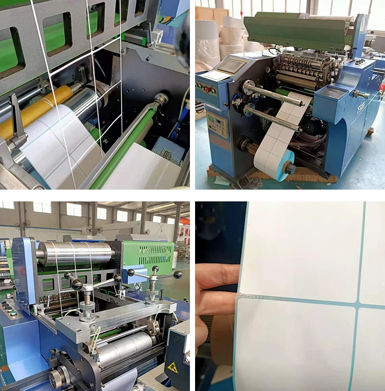 Roll To Roll Die Cut Small Printing Sticker Label Maker Machine - Buy ...