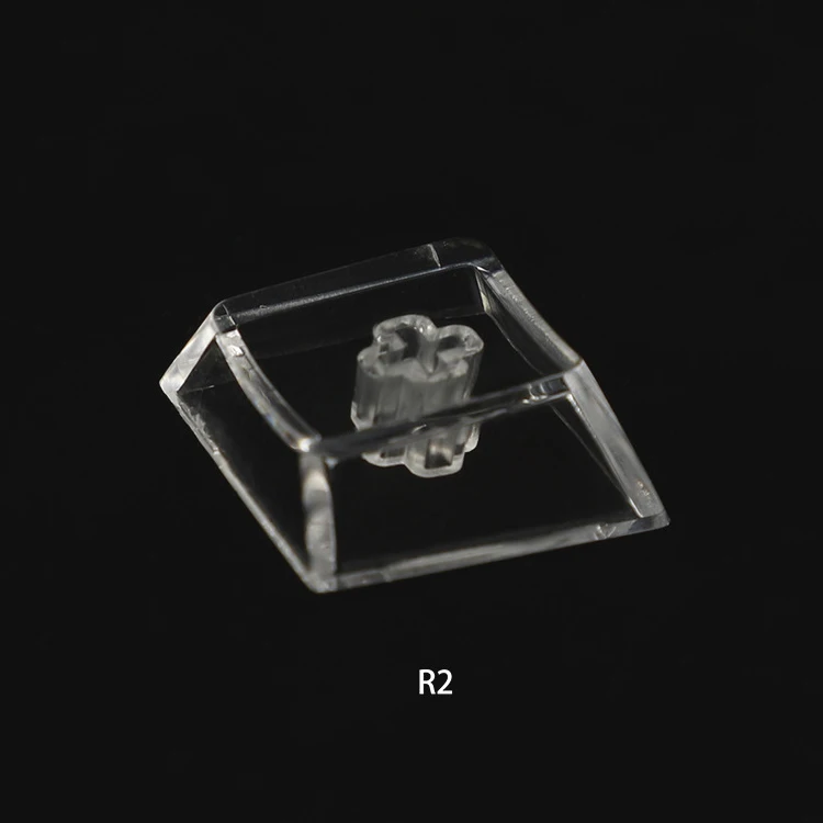 PC Translucent Material Mechanical Keyboard R1-R4 Keycaps