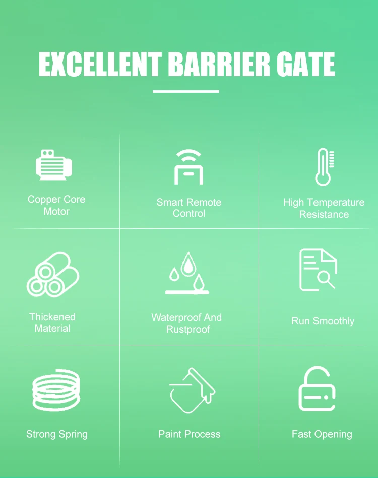 High Quality Manual Gate Arm Barrier - Smooth & Fast