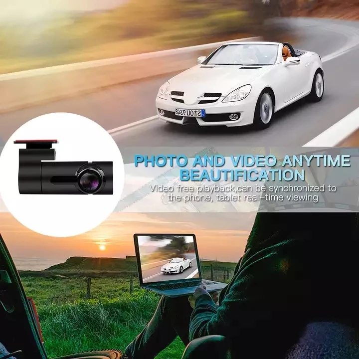 WIFI Car DVR Dual Camera - Full HD 1080P Video Recorder
