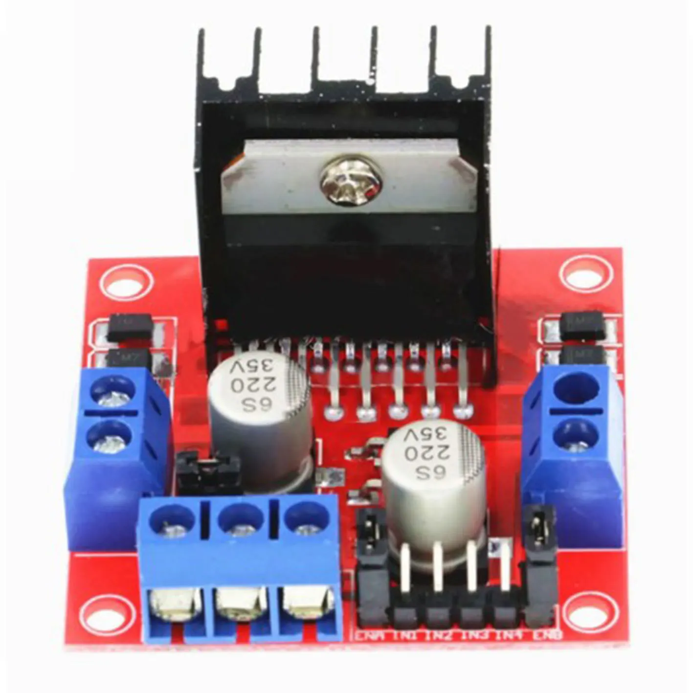 L298n Motor Driver Board Module Dc Stepper Motor Smart Car Robot Accessories - Buy L298n l298n ...