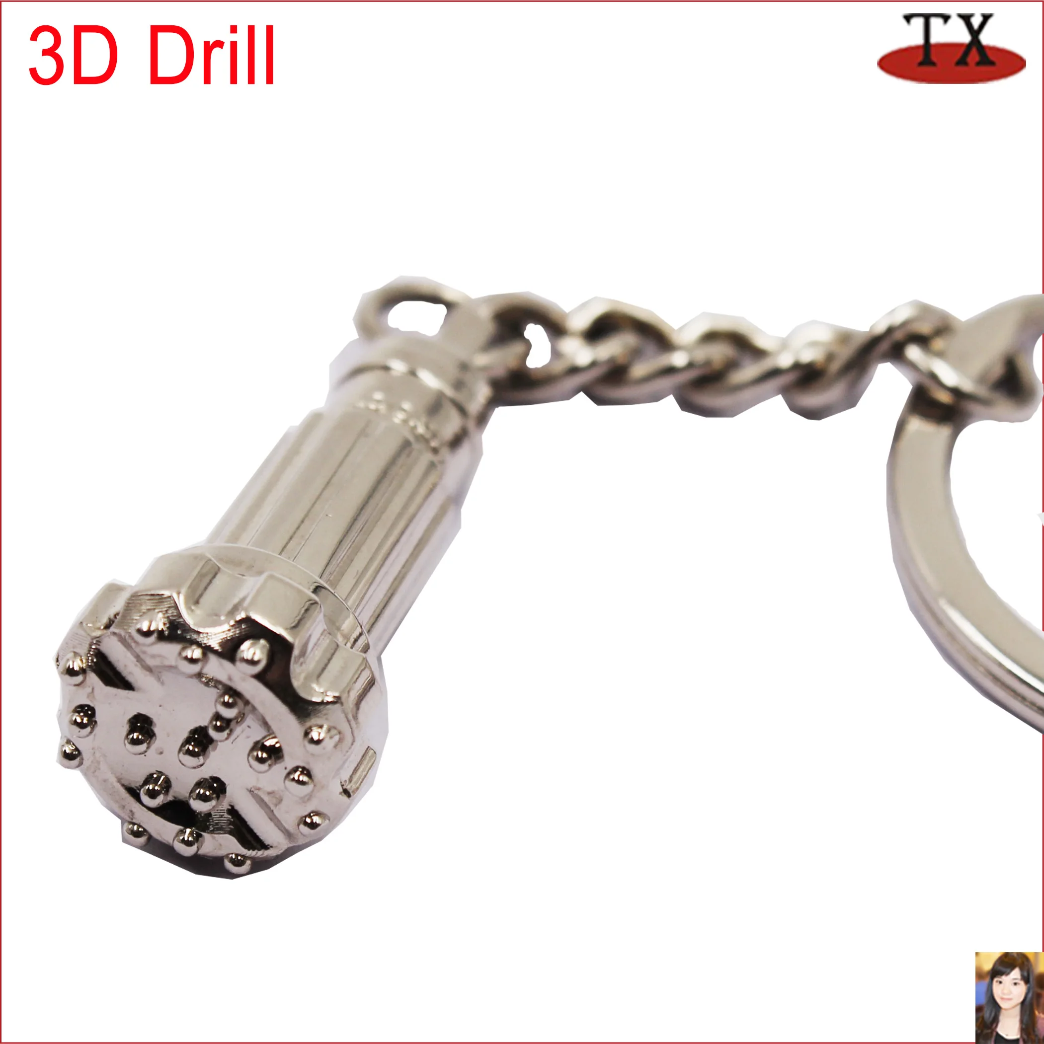 Oilfield Drill Bit Key Chains