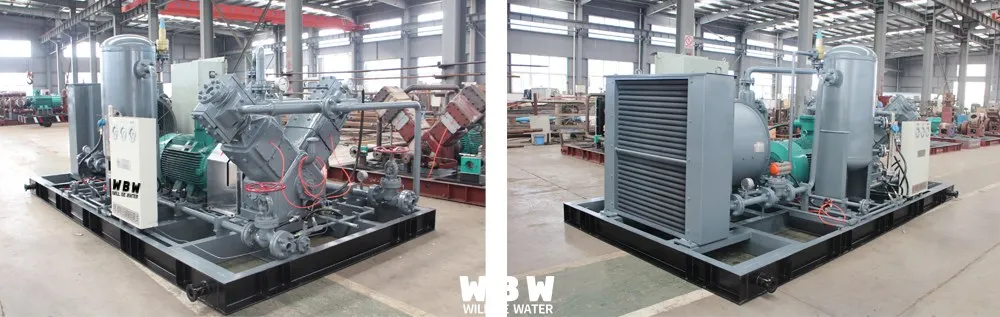 Reciprocating Natural Gas Compressor - High Pressure & Efficiency