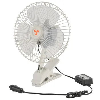 Portable 8'12v 24v Dc Oscillating Mini Car Fan - Buy 12v Dc Car Fan,Dc ...