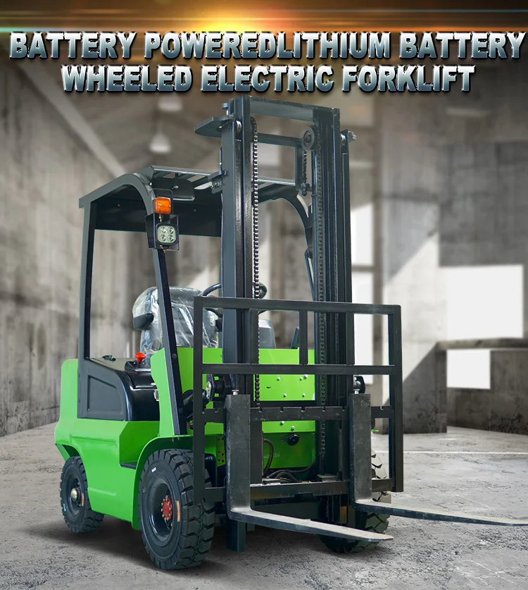 Electric Forklift 1.5 Ton Small With wings and Cab Cheap Sell Good ...