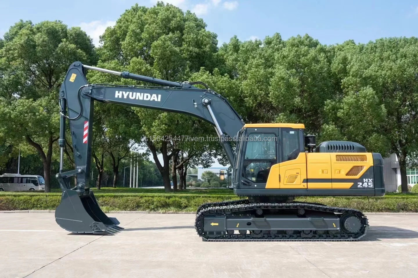 90 %good Used New Brand Hyundai Hx245l Excavator 25ton Crawler Digger ...
