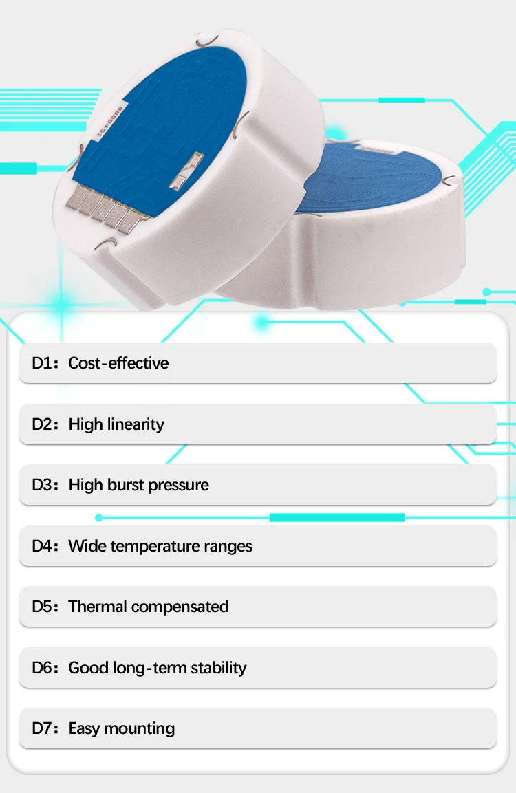 Ceramic Pressure Sensor Module for Reliable Process Control