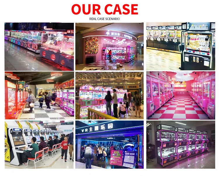 4 Person Mini Claw Machines Locker Box Claw Robot Game