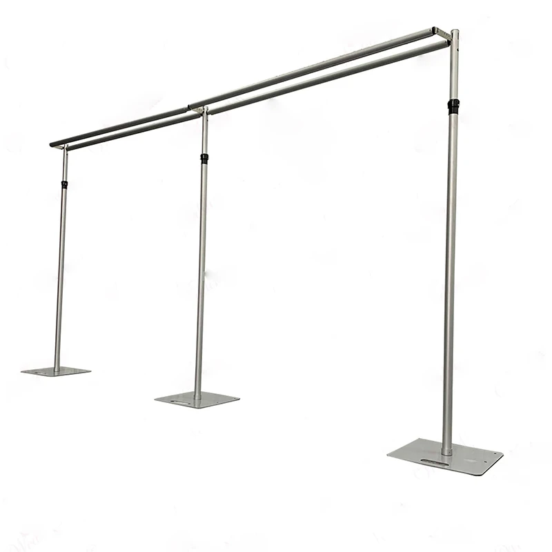 10x20ft Double Cross Bar Pipe and Drape Kit for Weddings