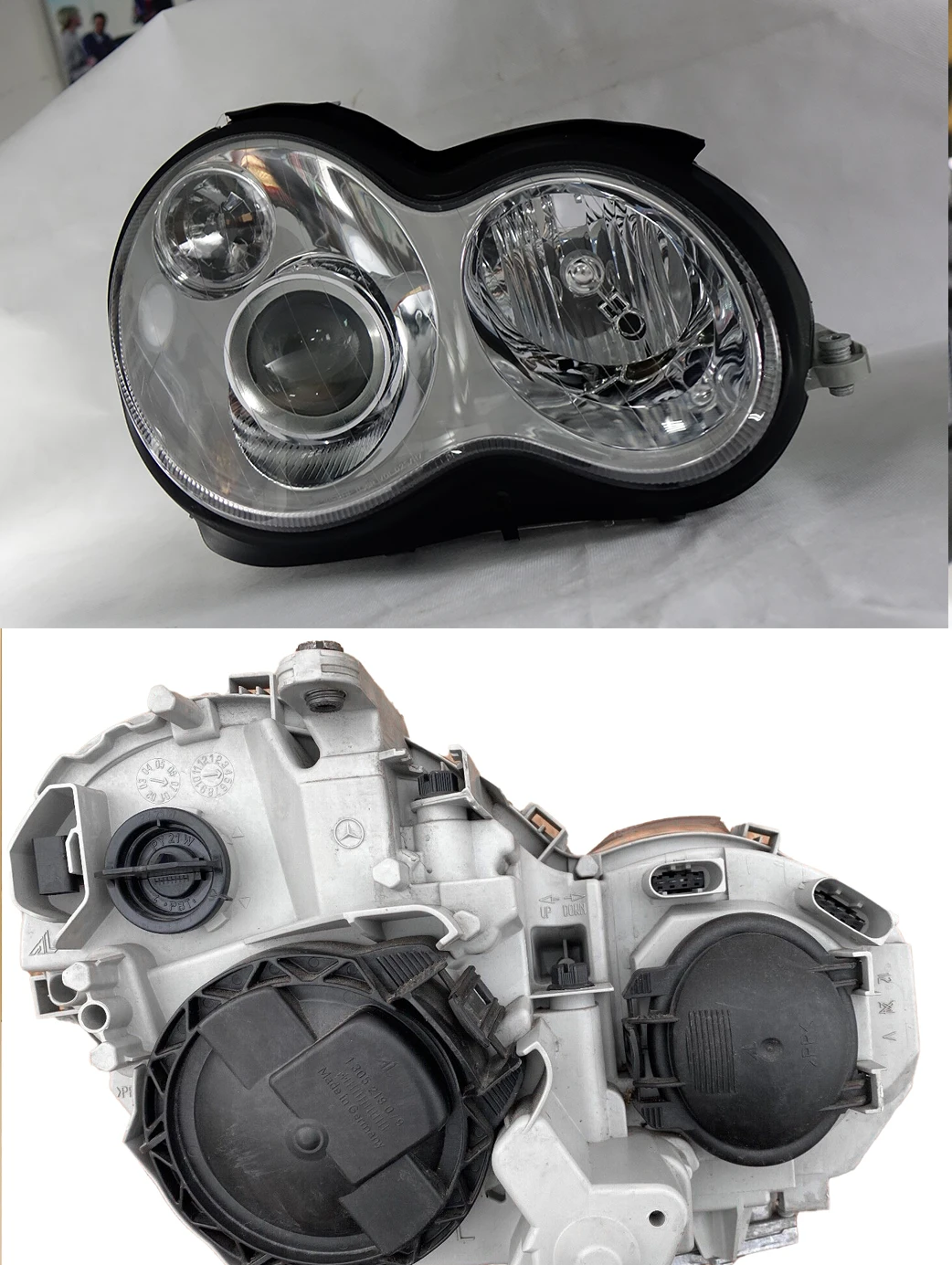 Hid W203前照灯氙气前照灯奔驰c级a2038203559 2038203659 - Buy 头灯w203,C类w203头灯,氙气大灯适合奔驰w203 C类汽车零部件 Product on ...