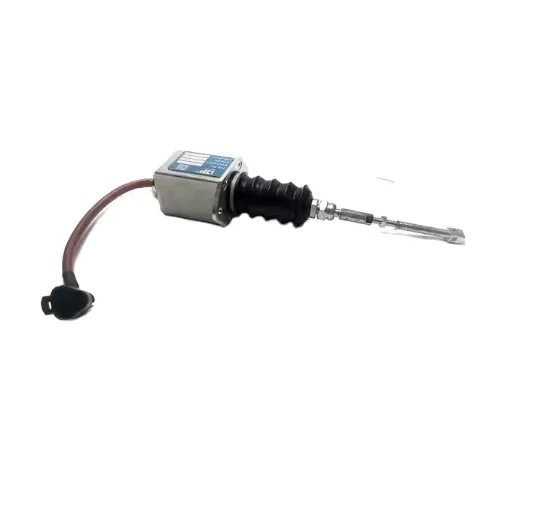 For Liebherr D924 Fuel Stop Solenoid Valve 9073747 Excavator Engine ...