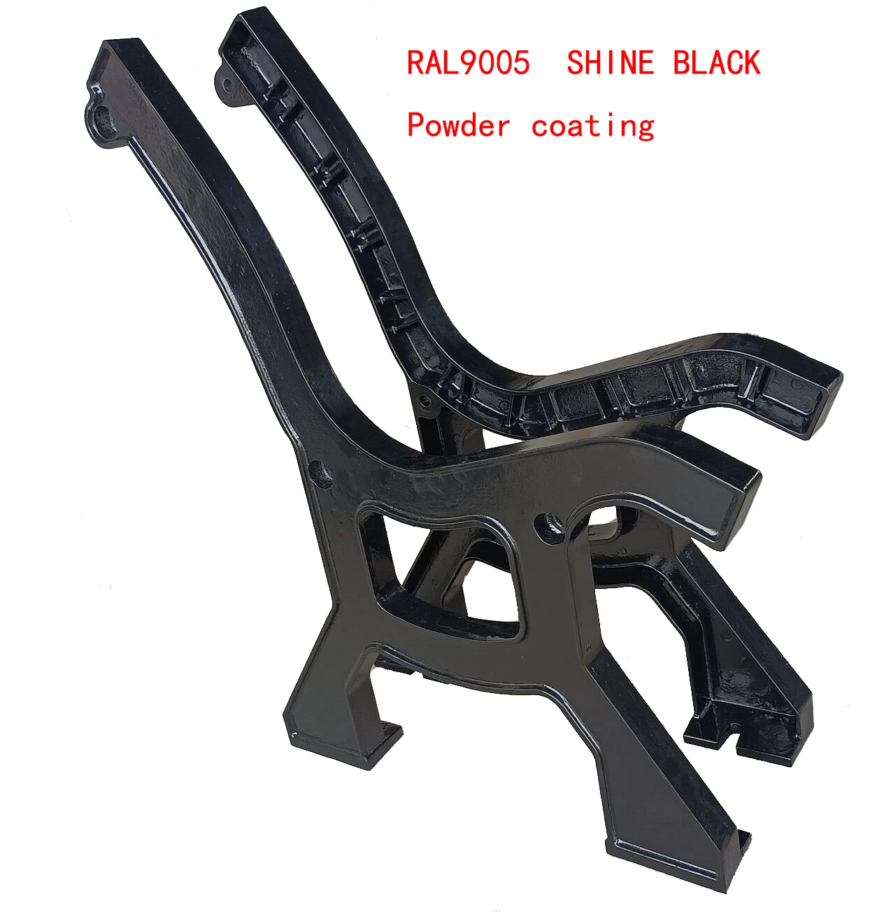 Durable Cast Iron Bench Legs - Perfect for Outdoor Furniture