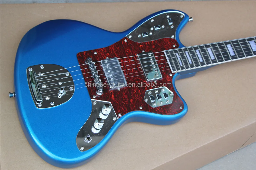 Flyoung Blue Electric Guitar Musical Instrument 6 Strings Electric ...