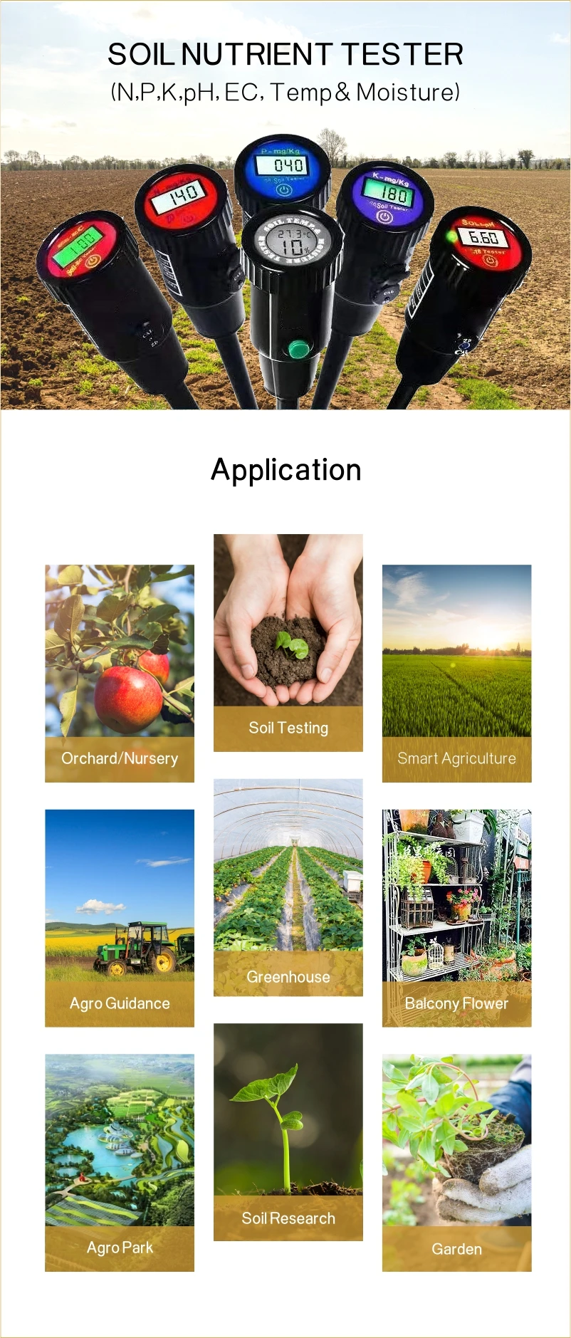 Soil Test Kits - Accurate NPK Testing for Fertilizer Analysis