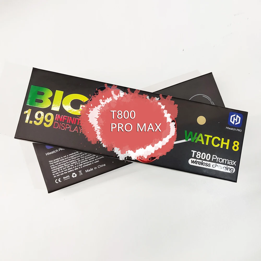 Smart Watch 2024 T800promax 1.99 Inch Wearable Devices Relojes ...