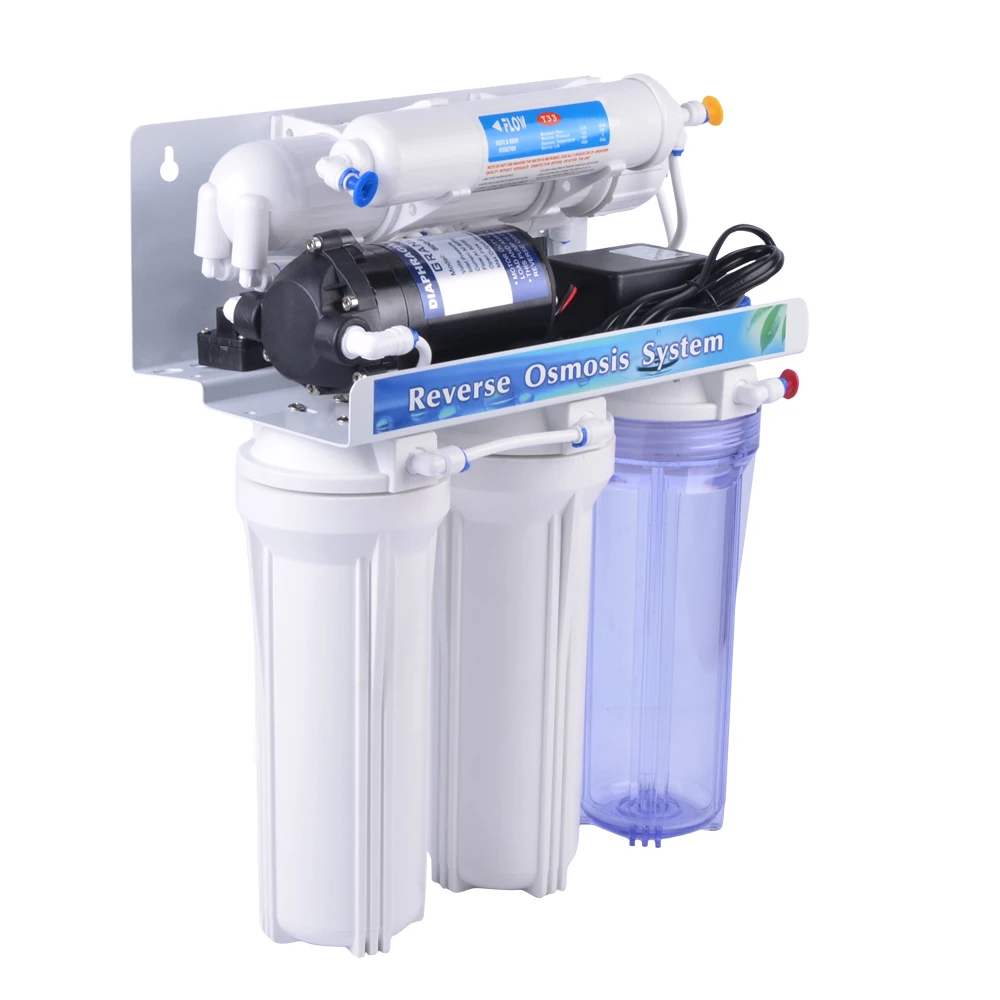 5-8 Stage RO Water Filter System with 3G/4G Pressure Tank