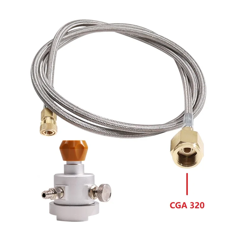 New Version Adaptor Connector CO2 Carbonator Refill Filling for Soda ...