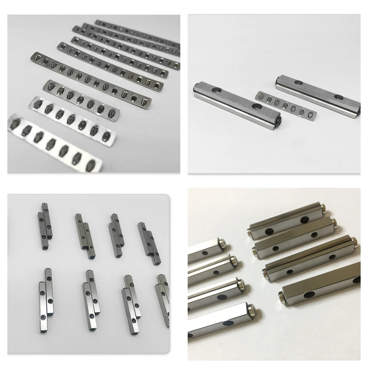 Linear Motion Guides Precision Cylindrical Rollers Anti-creep Cage ...