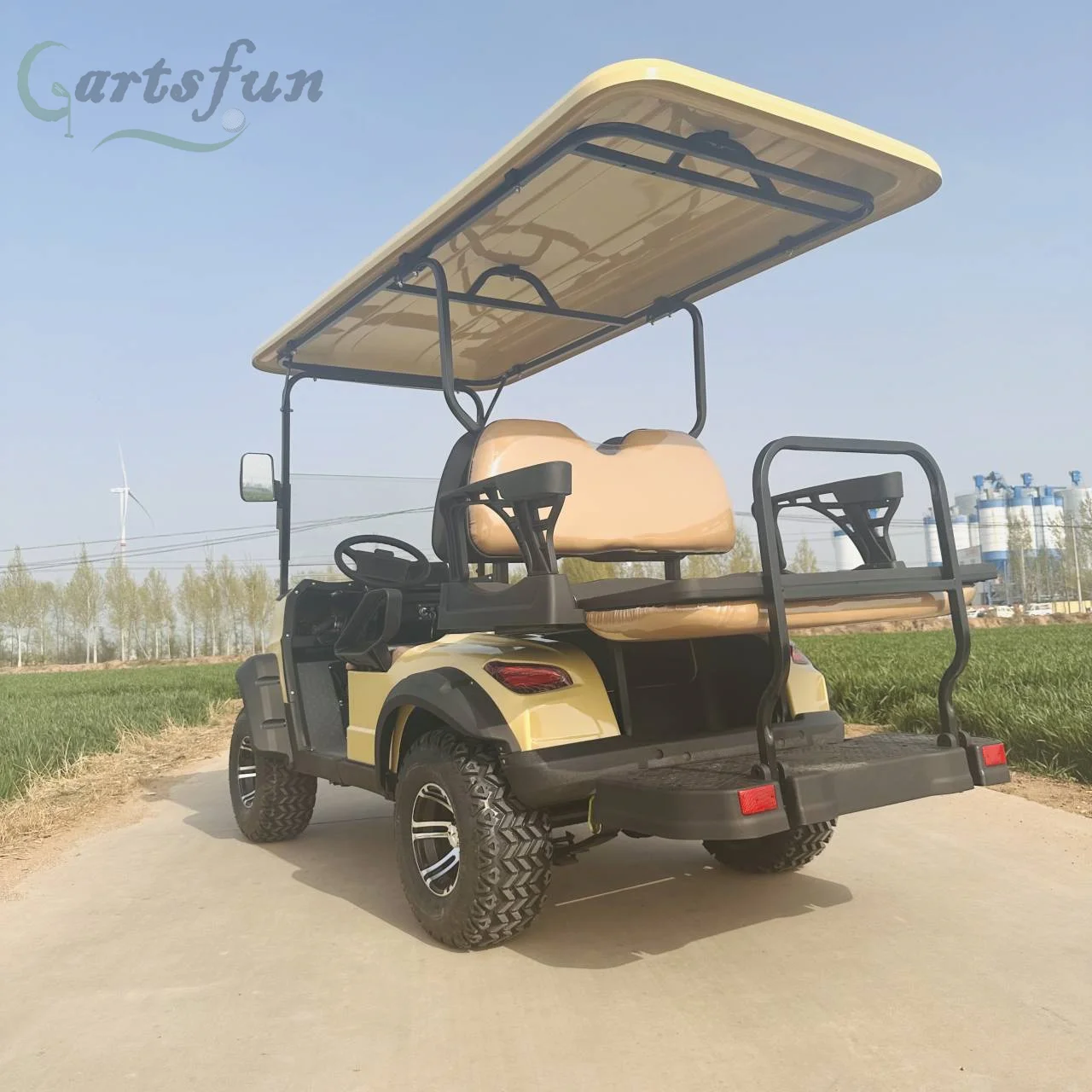 Cheap Chinese 4+2 6 Seater Golf Cart With Ac Motor Club Car Golf Cart ...