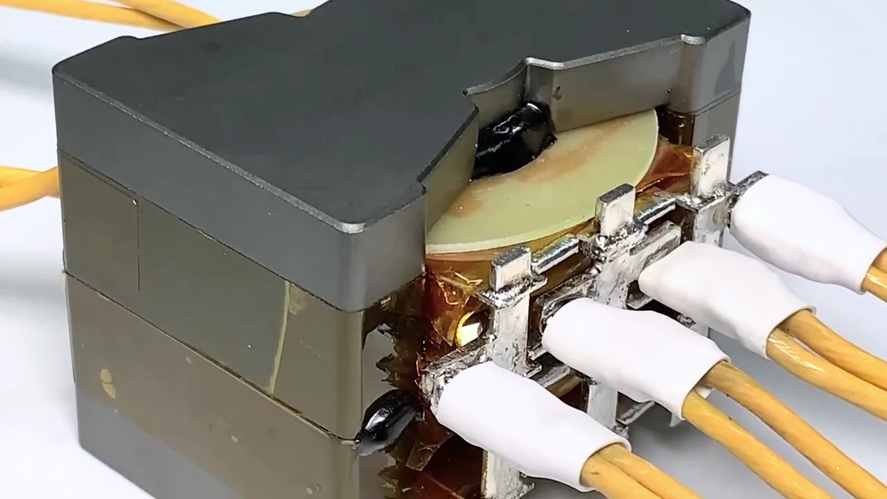 Pq6560 Pq6565 10kw Power Planar Transformer For Ev Industry Dc To Dc ...