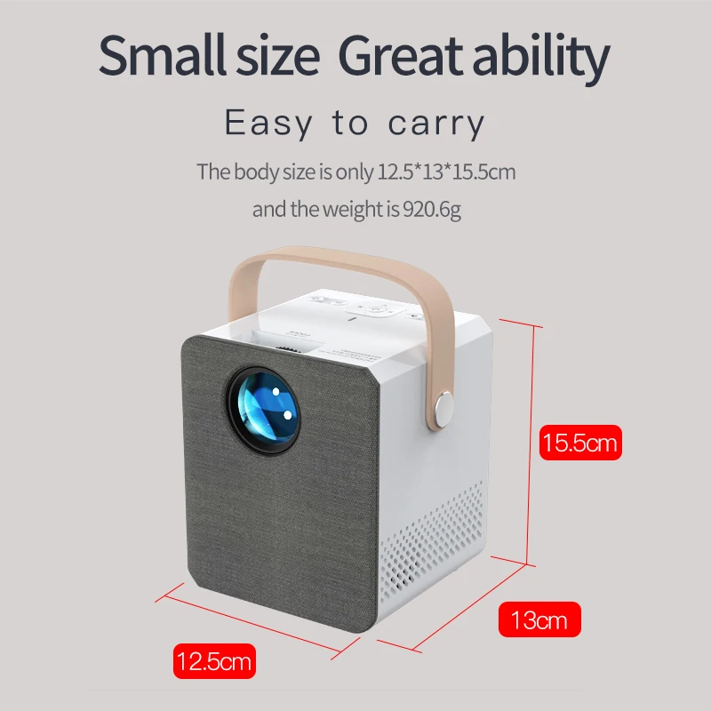 2023 CY303 4K 3D Android Smart WIFI Mini Projector for Home Theater