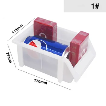 Warehouse Wholesale Front Opening Industrial Stackable Plastic Small ...