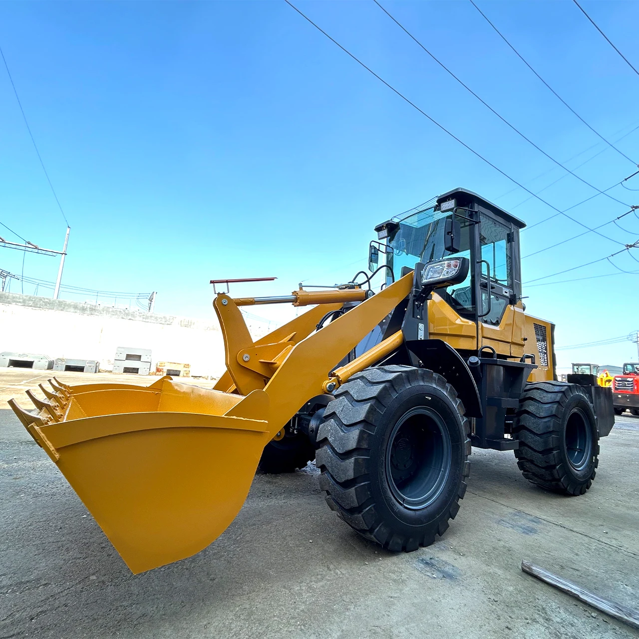 Manufacturer Mini Loader 4WD Tractor with Front End Loader and small ...