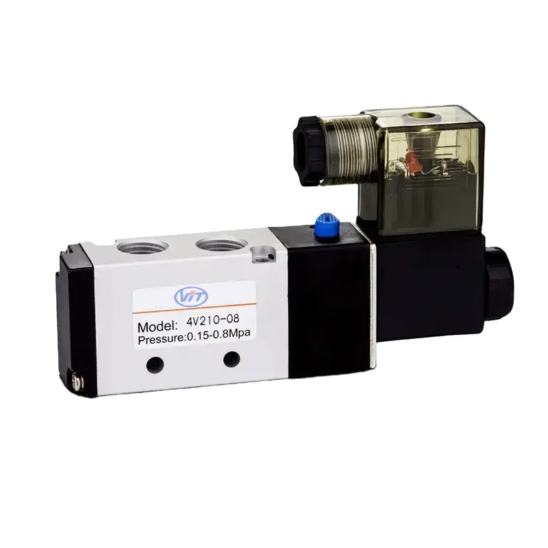 Vit Solenoid Valve 5/2 Way 5/3 Way Pneumatic Air Valve 24v 110v 220v 1/ ...