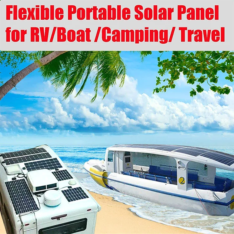 Flexible Solar Panels Solar Cell Rollable Transparent Thin Light Bend ...