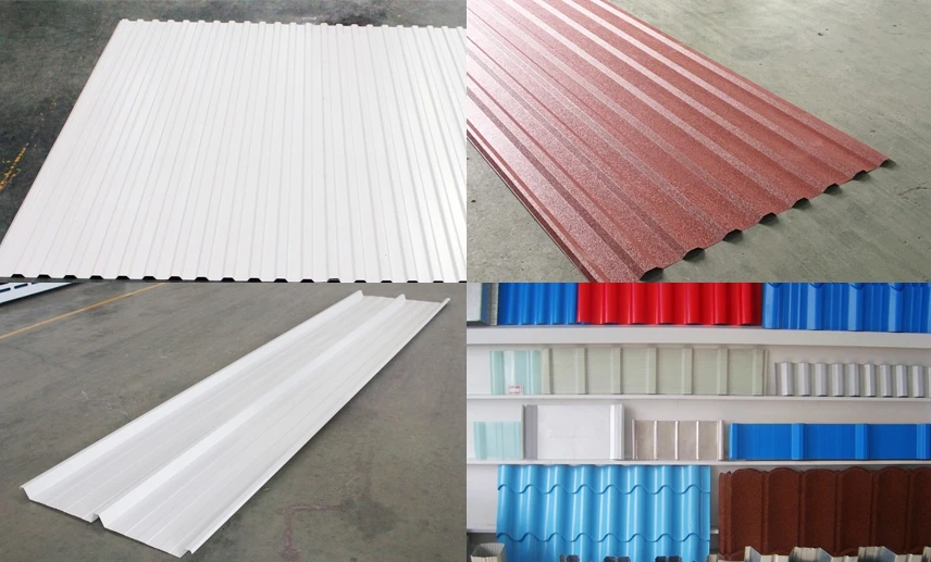 DX Customized Triple Layer Roof Glazed Tile Making Machine Trapezoidal ...
