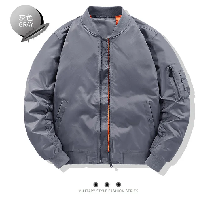 High Quality Winter Jacket Streetwear Puffer Insulated Baseball Bomber ...