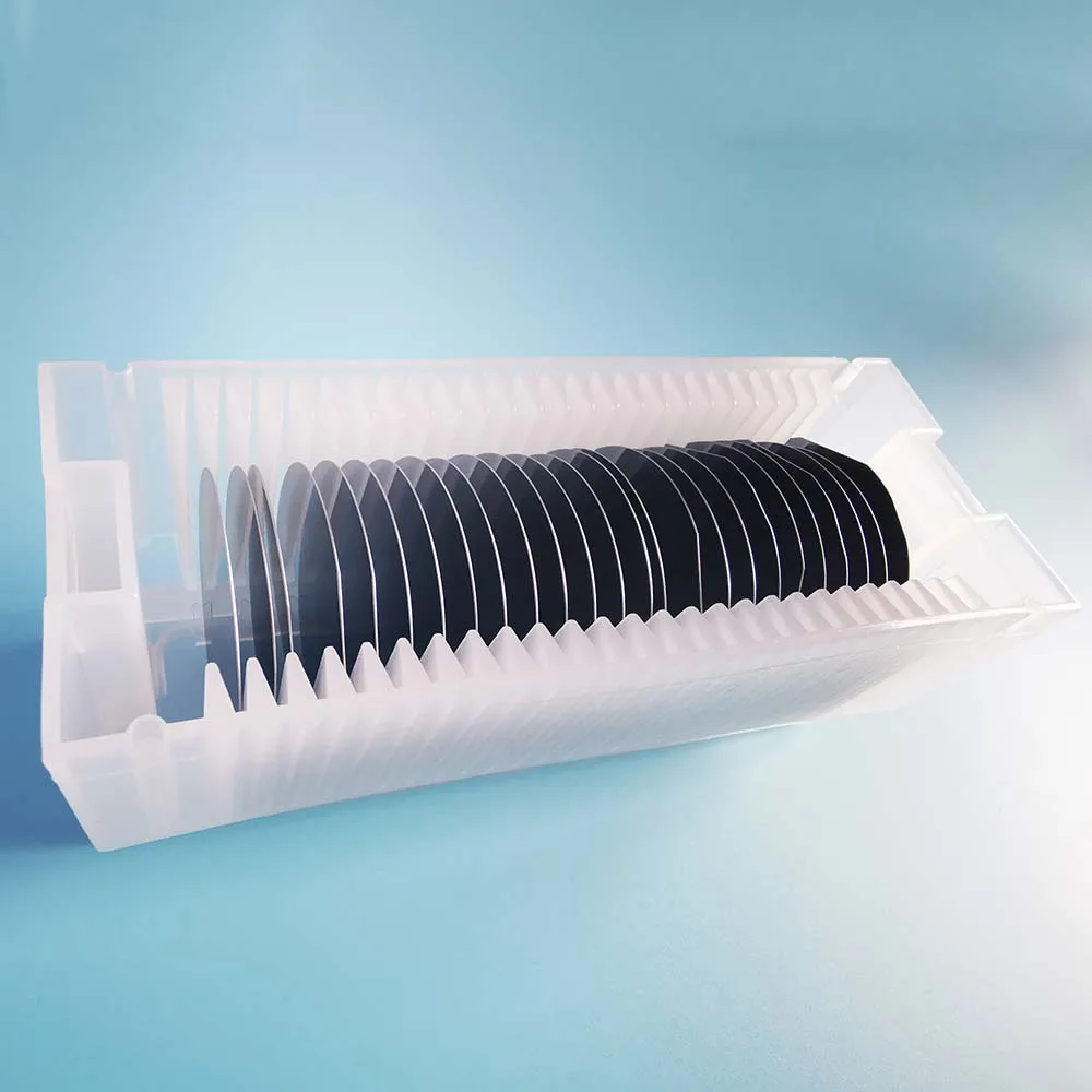 2" Inch 50.8mm P-Type N-Type SSP/DSP Doped Silicon Wafers