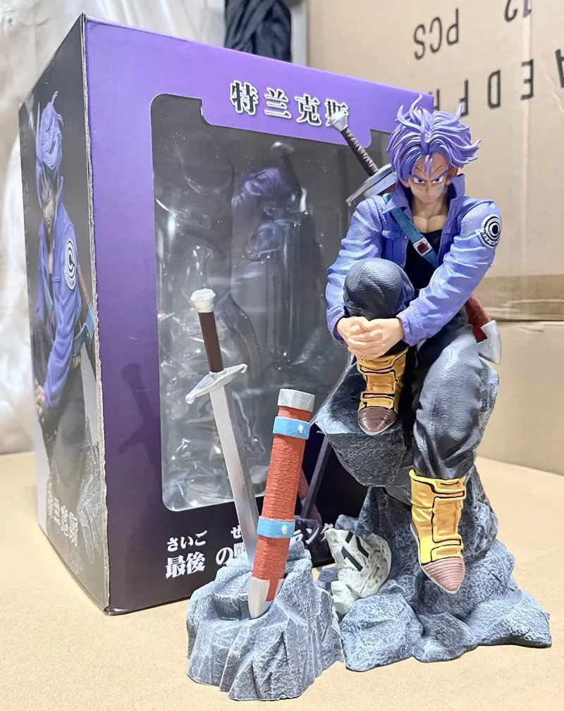 Oem Gk 28cm Anime Dbz Trunks Action Figure Pvc Statue Model Toy Doll ...