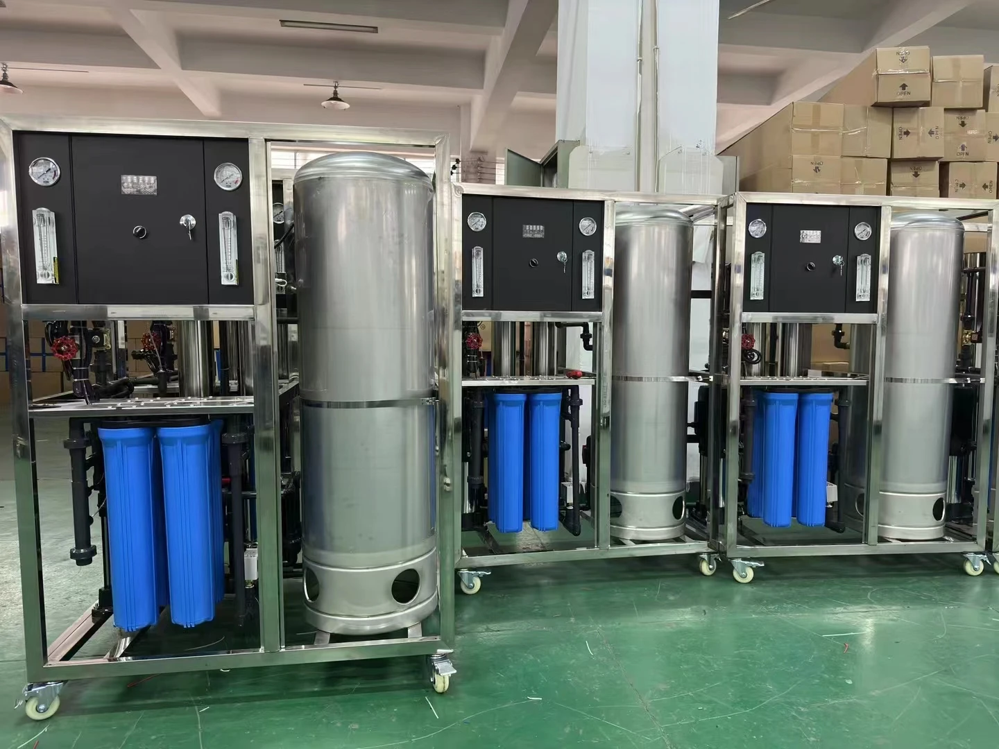 Reverse Osmosis Water Storage Tank 500lph Commercial Ro Water Purifier ...