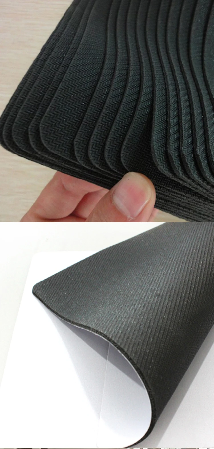 Customized Size Shape Rubber Roll Materials Office Desk Pad Blank ...