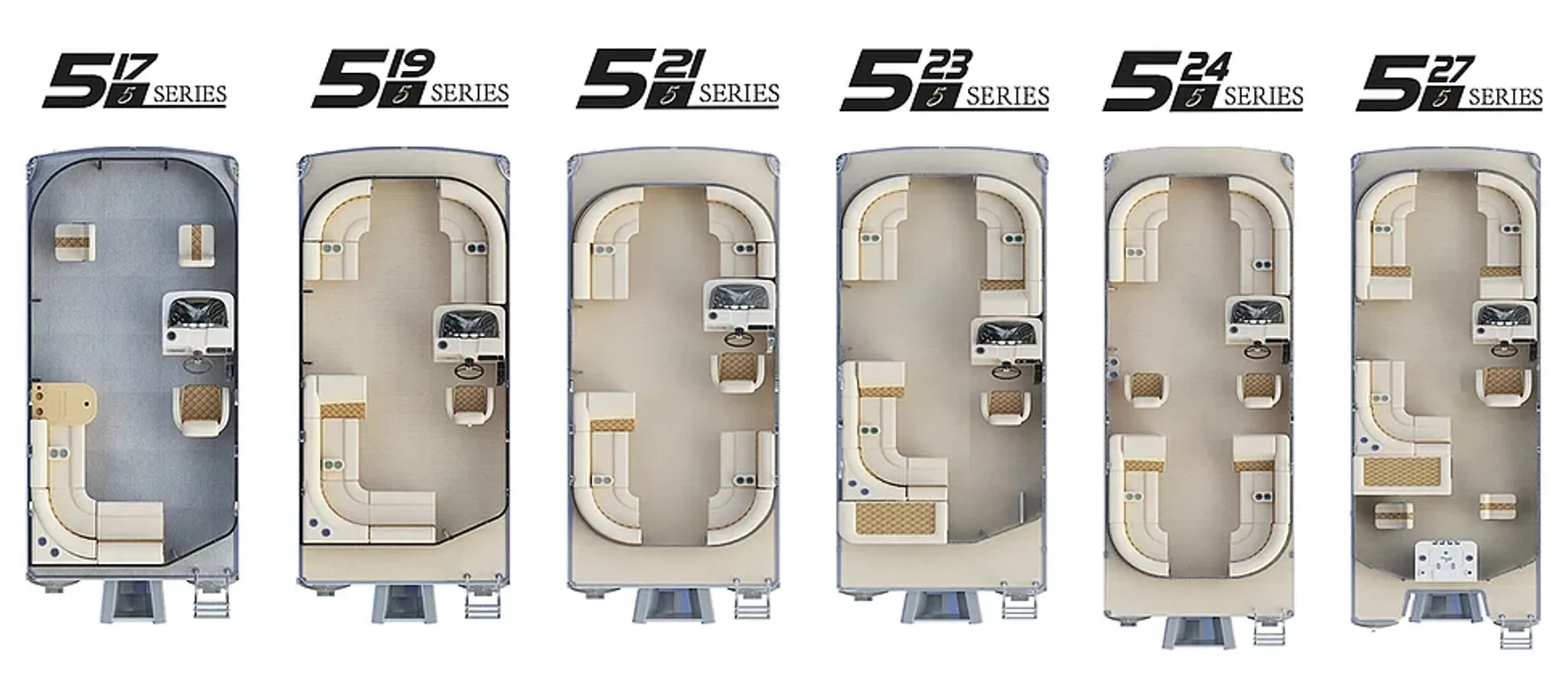 25ft 7.6m Family Tritoon Water Cruising Yacht Aluminum Party Pontoon ...