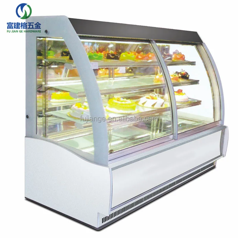Vertical Cake Showcase Refrigerator With Glass Door Anti-fog High ...