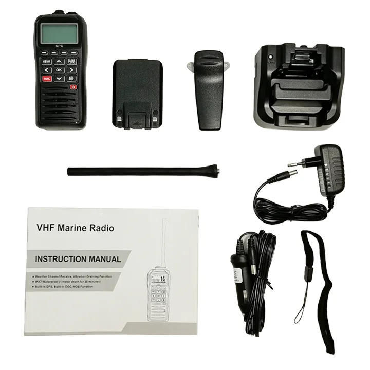 Vitai Vt-39m Vhf Transceiver Built In Gps Dsc Mob Function Walkie Talkie Marine Vhf Radio Marine ...